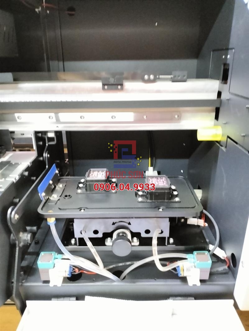 Máy in SAITU 3,2m in Decal - PP - Hilex - Tem xe: In ấn đa năng